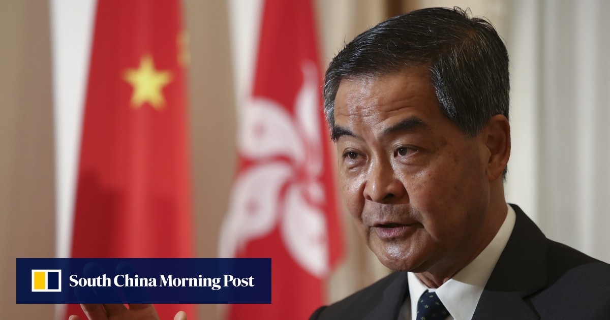 Former Hong Kong leader CY Leung ups pressure on Chief Executive Carrie ...