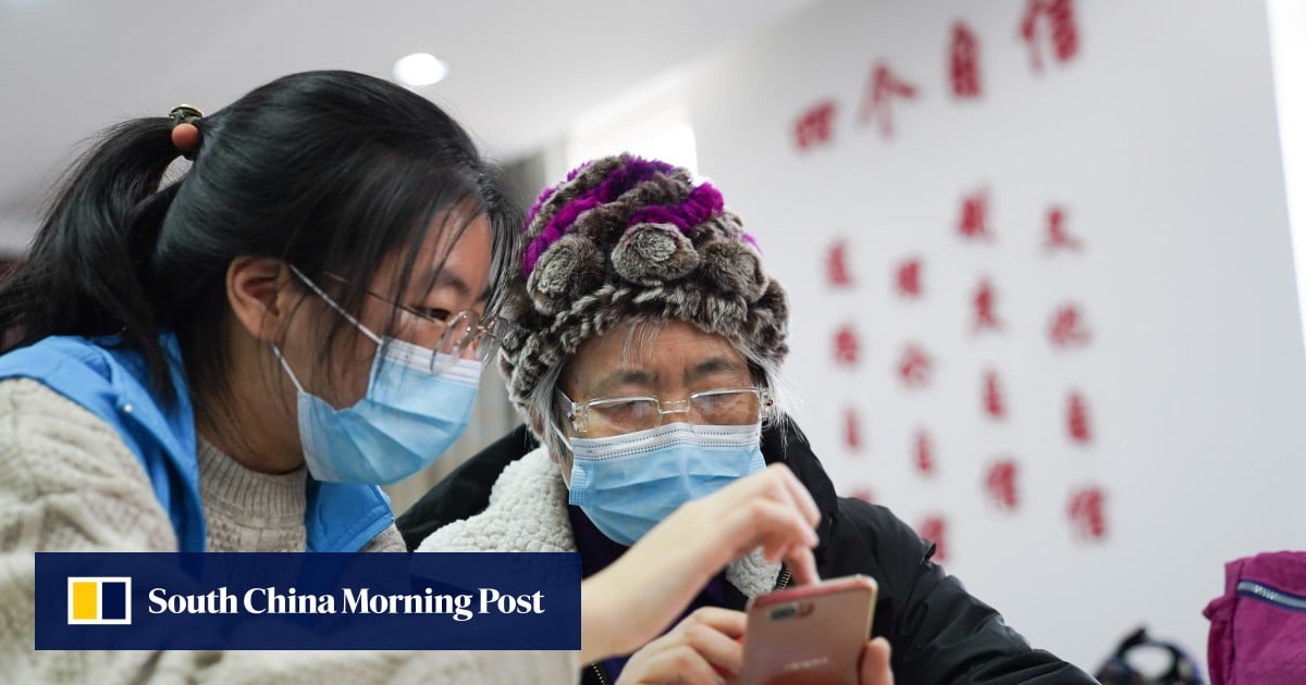 Digital generation gap: As China’s elderly population grows, so too ...