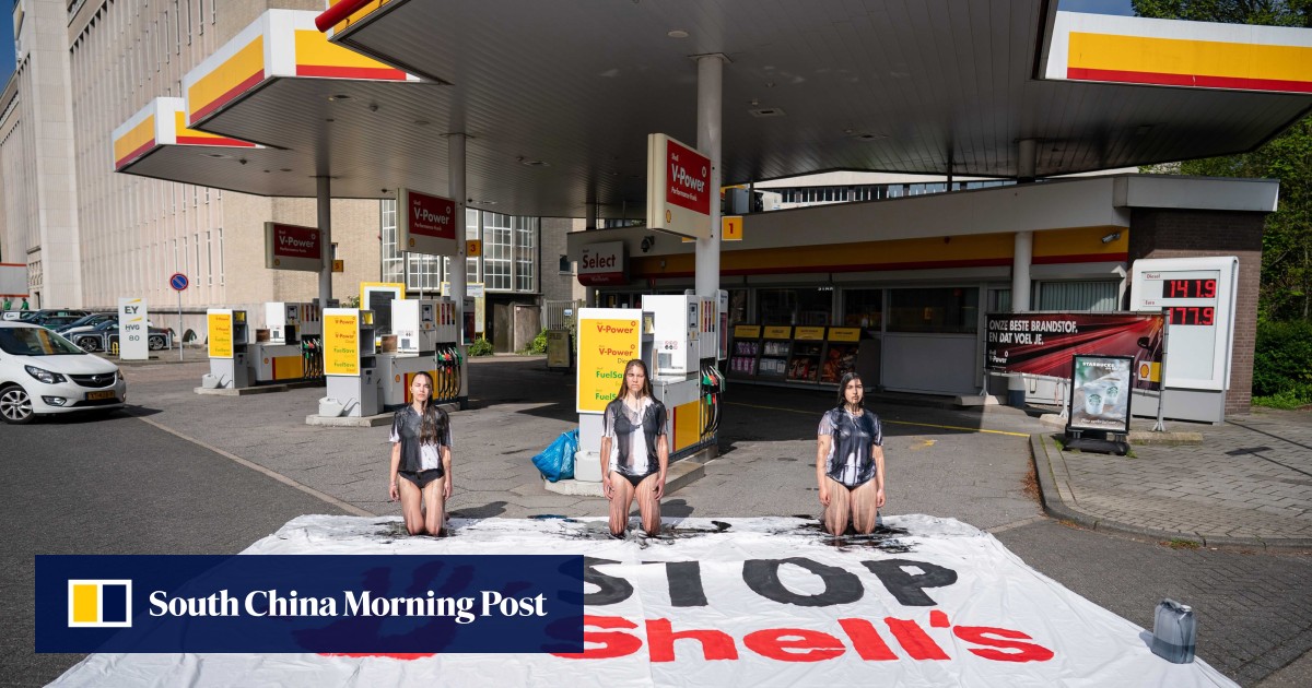 Shell ordered to cut carbon emissions in landmark Dutch climate case ...