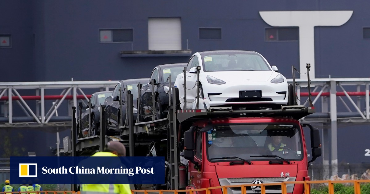 China’s EV war: Tesla’s May deliveries of electric cars rise 30 per ...