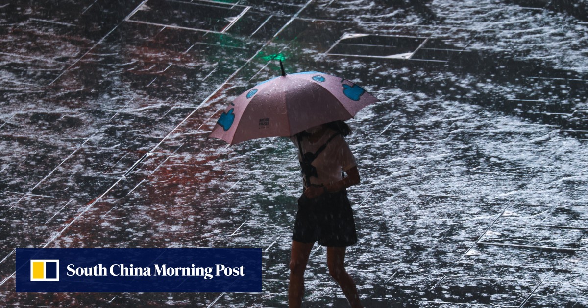 Hong Kong’s first black rainstorm warning of 2021 leads to schools ...