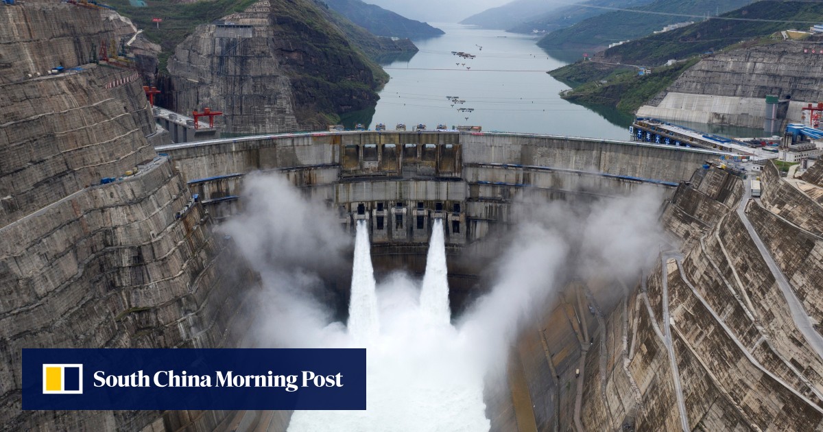 China turns on world’s first giant hydropower turbines | South China ...