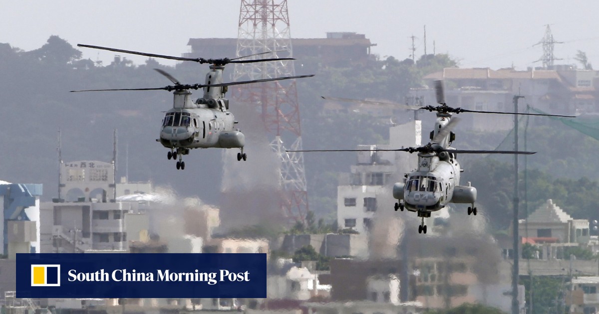 Japan sends US military 178 complaints about low-flying helicopters ...
