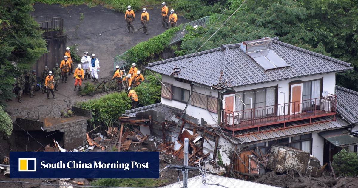 Rescuers search for survivors after deadly landslide in Japan | South ...