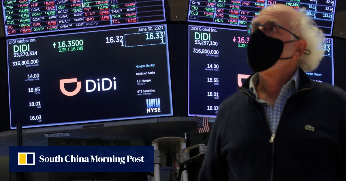 Didi’s shares dip below offer price, but not before ride-hailing app ...