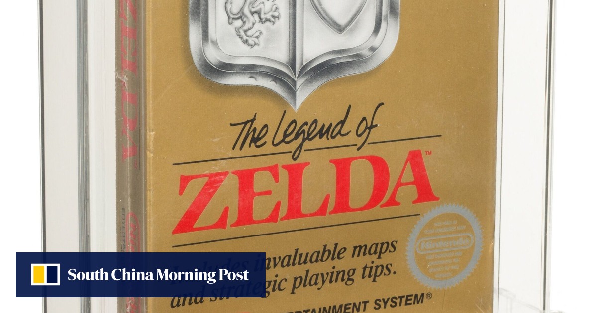 Unopened Legend of Zelda Nintendo game from 1987 sells for US$870,000 ...