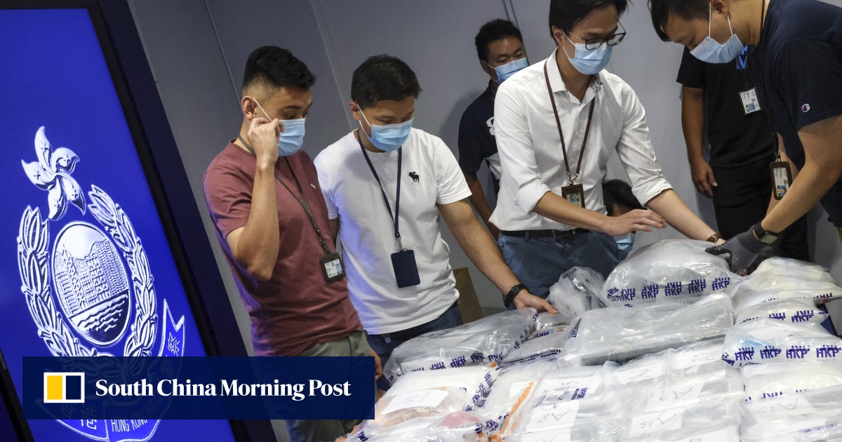 6 suspected drug traffickers arrested and HK$63 million in narcotics ...