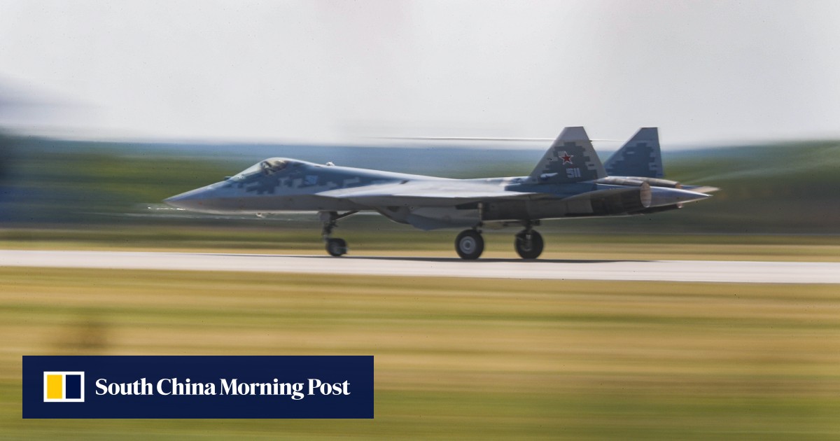 Vladimir Putin hails Russia’s air power as new fighter aircraft is ...