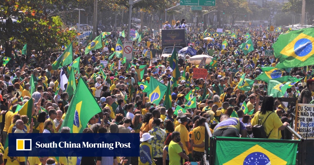 Thousands take part in pro-Bolsonaro rallies in Brazil | South China ...