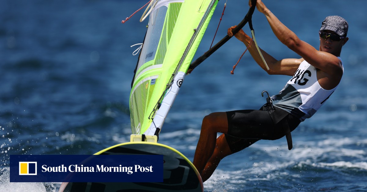 Tokyo Olympics: Hong Kong windsurfers Michael Cheng and Hayley Chan ...