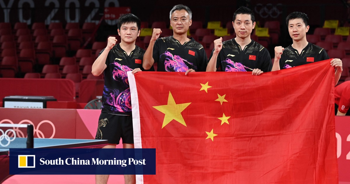 Tokyo Olympics: China beat Germany to keep grip on men’s table tennis ...