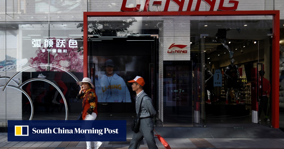 Hong Kong-listed Chinese sportswear brand Li-Ning says mainland growth ...