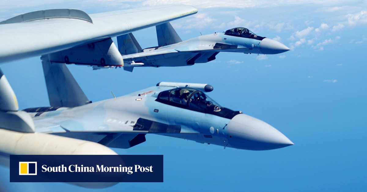 China shows military might in exercises off Taiwan in response to ...