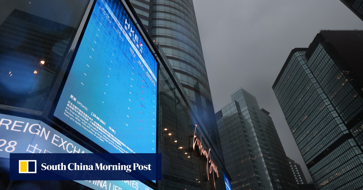 Hong Kong Stocks Drop Over Chinas Prolonged Regulatory Tightening In