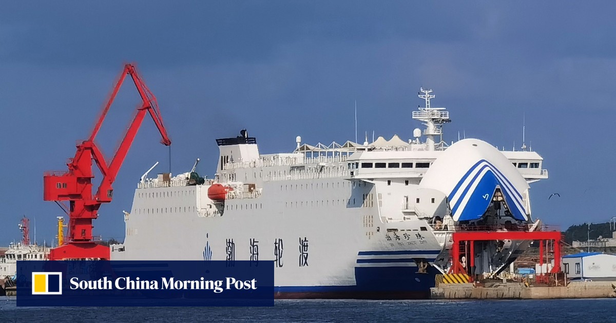 China’s military uses civilian cargo ship for transport in ‘Taiwan ...