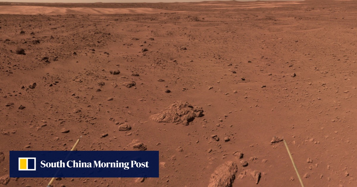 China releases new Mars images as nation marks 100 days of red planet ...