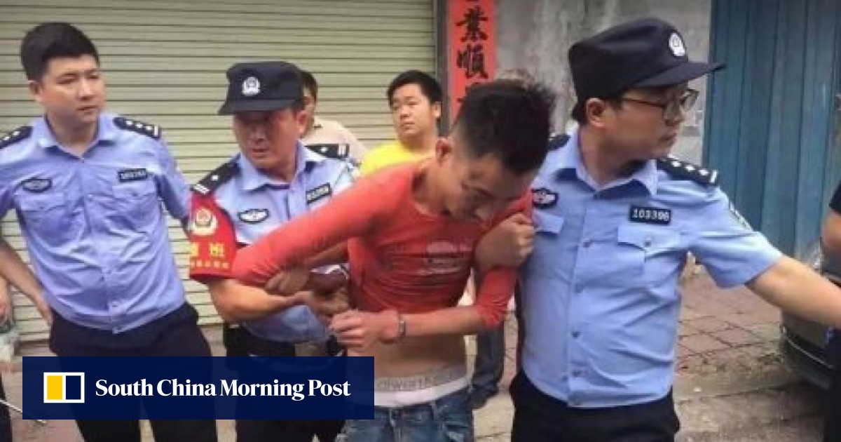 Police in China arrest man carrying bloodstained luggage containing the ...