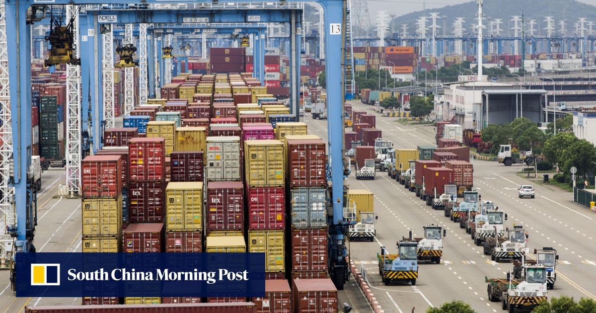China’s busiest container-shipping ports in Shanghai, Ningbo begin to ...