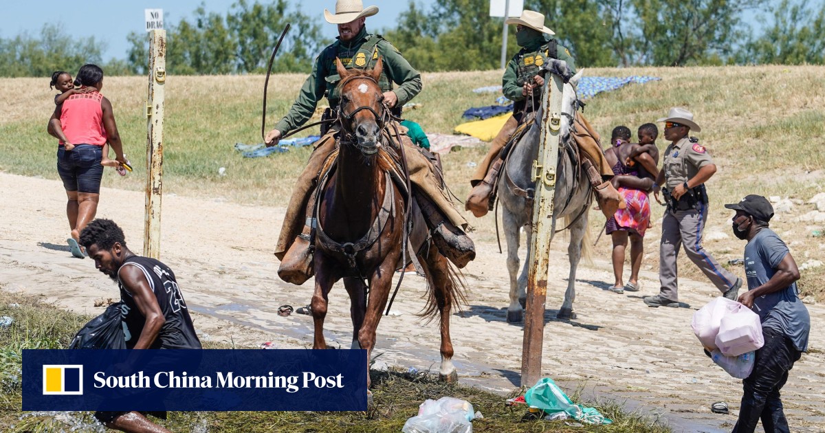 White House condemns ‘whipping’ of Haiti migrants by border guard on ...