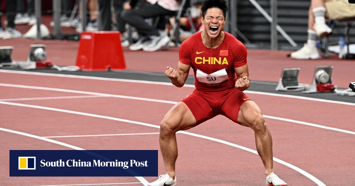 Su Bingtian wins China National Games relay silver alongside ‘his ...