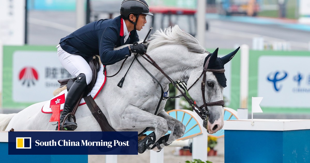 Kenneth Cheng finishes close fifth as he misses out on an equestrian ...