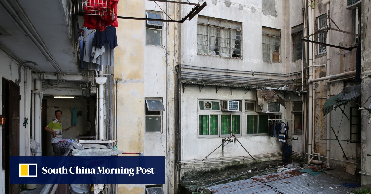 Average monthly rent per square foot for subdivided flats in Hong Kong ...