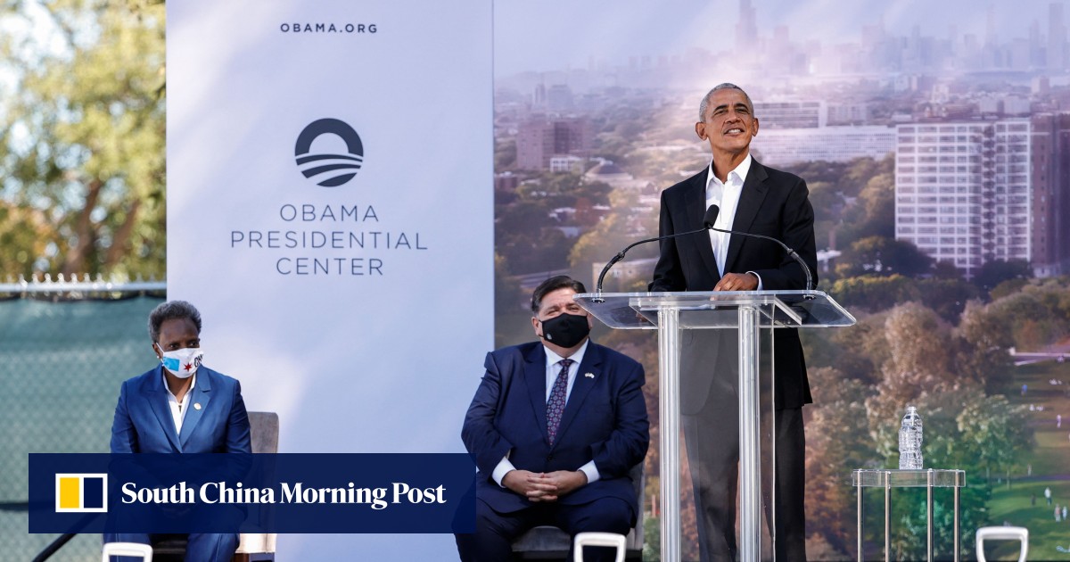 Barack Obama hopes new library and museum campus will transform Chicago ...