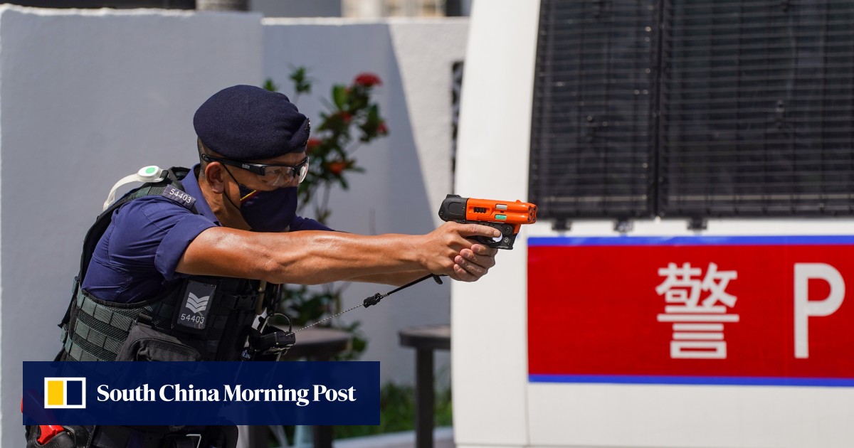 Hong Kong protests: police to trial new anti-riot weapon for tackling ...