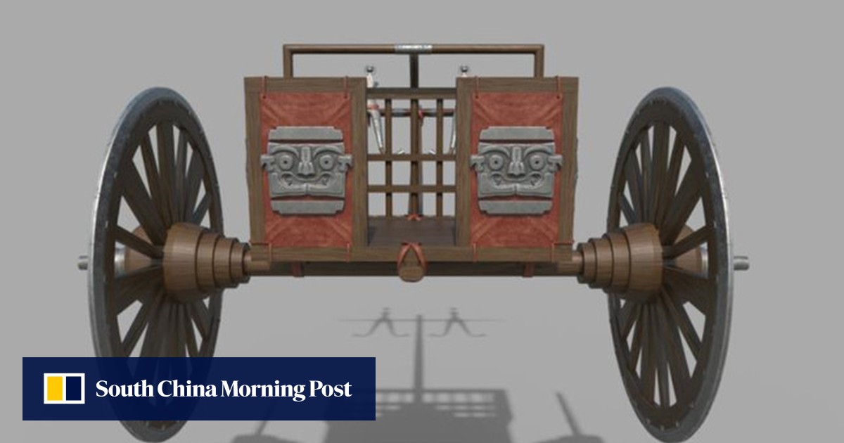 Wheels fit for a king? Chinese archaeologists bring elaborate Bronze ...