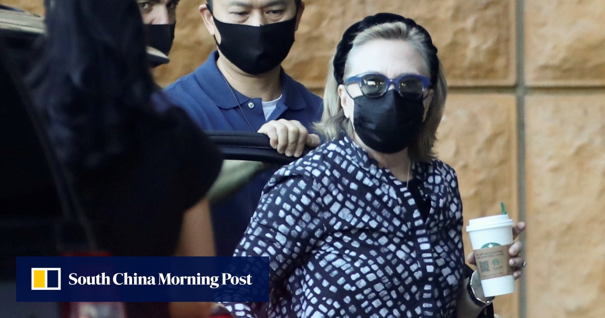 Hillary Clinton visits Bill Clinton in hospital as Joe Biden says ...