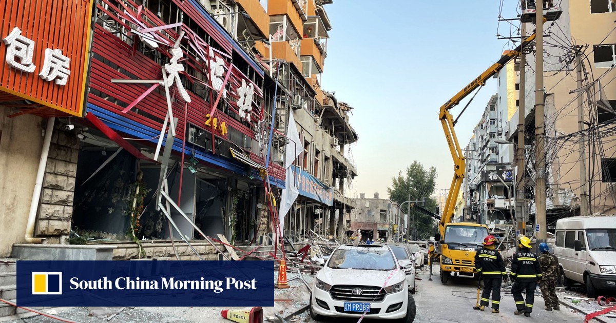 China blast: death toll rises to 4 as residents seek refuge for the ...