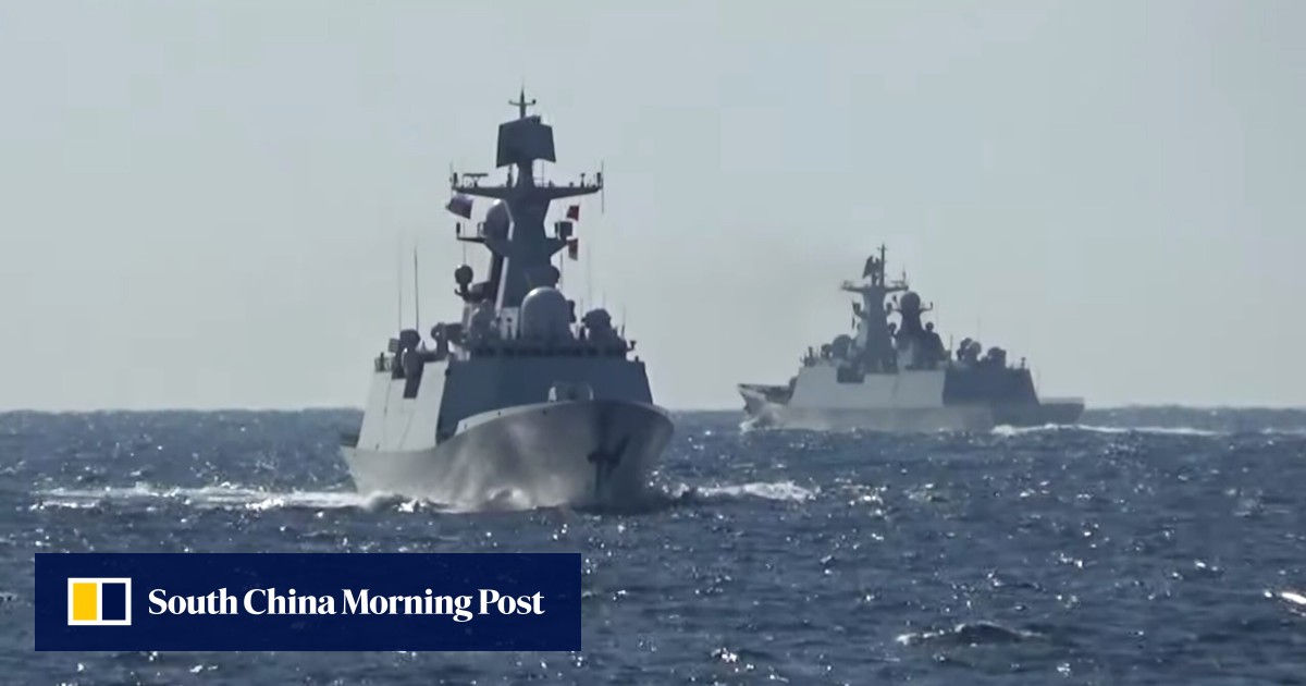 Japan spots Russian warships off coast after joint China-Russia patrols ...