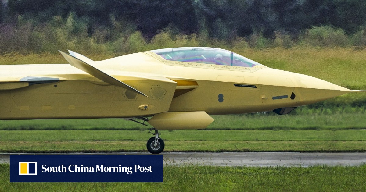 China’s stealth fighter built for two prepares for maiden flight in ...
