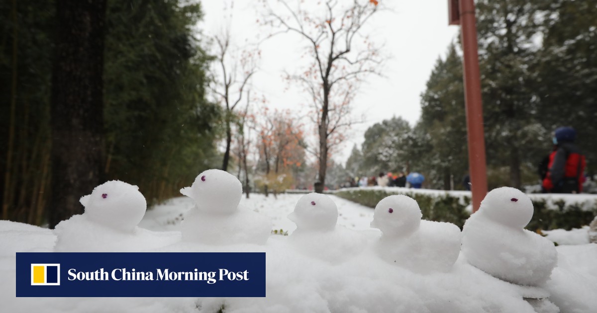 Early winter snow in northern China threatens to deepen energy crisis ...