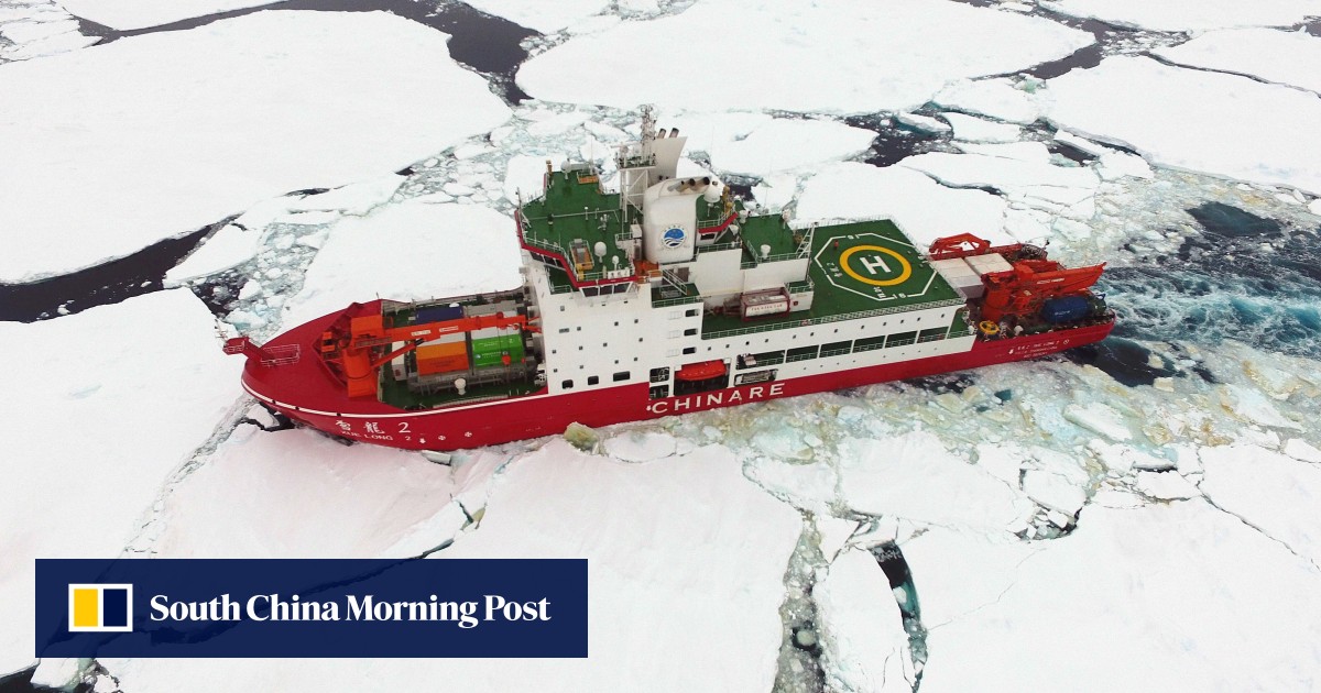 China to develop new heavy icebreaker for ‘Polar Silk Road’ | South ...