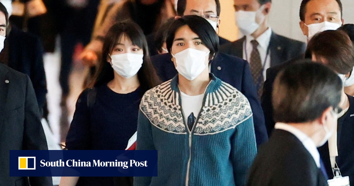 Japan’s ex-princess Mako and husband Kei Komuro travel to US to start ...