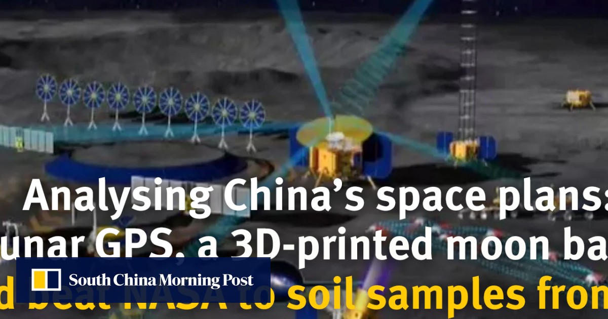 China’s space plans: lunar GPS, a 3D-printed moon base and soil samples from Mars | South China ...