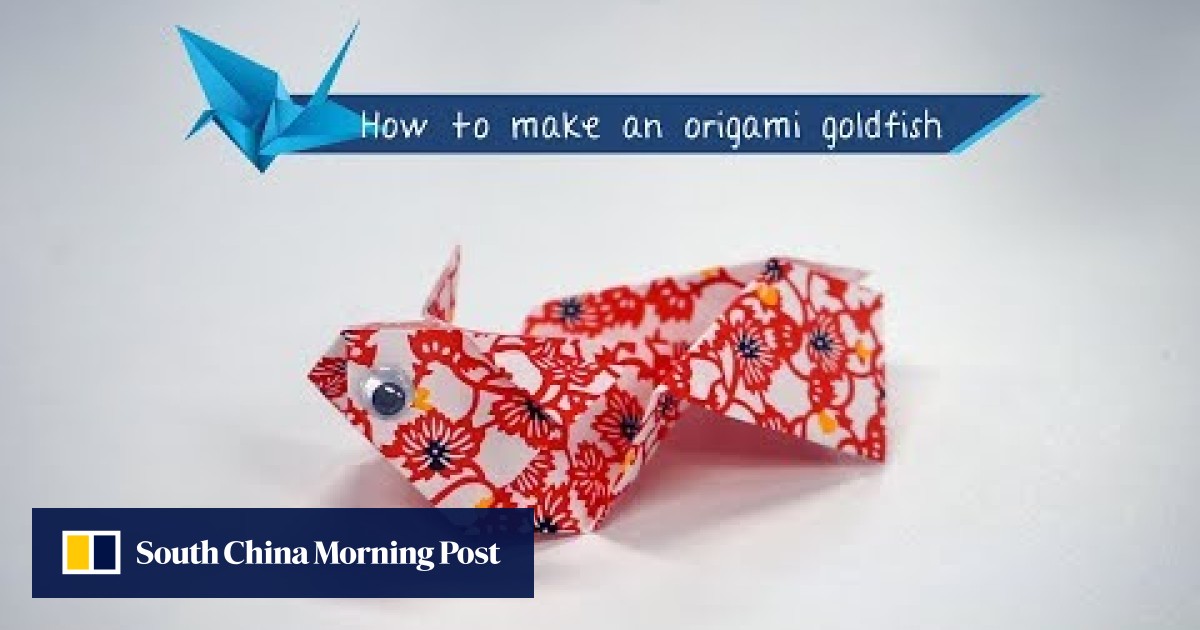 How to make an origami goldfish | Step-by-step guide | South China ...