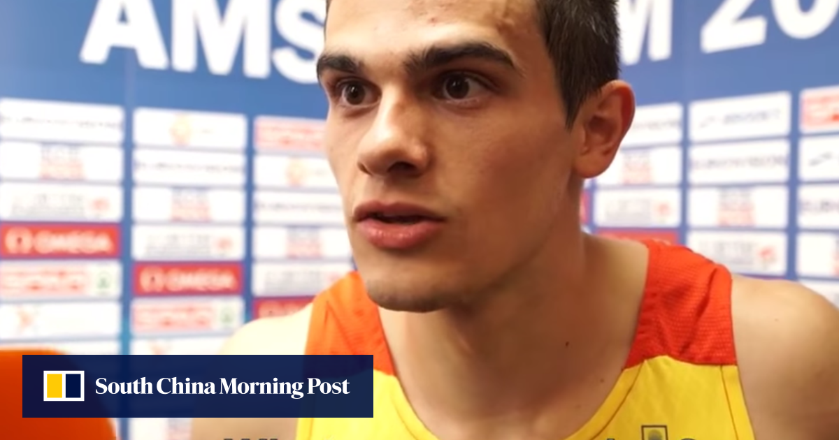 Sprinter learns he won a gold medal during an interview | South China ...