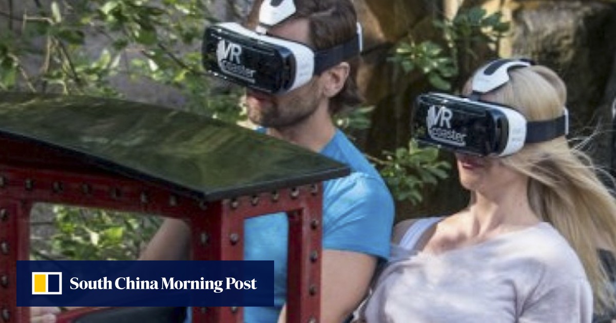 Virtual reality set to add scary new dimension to theme park rides ...