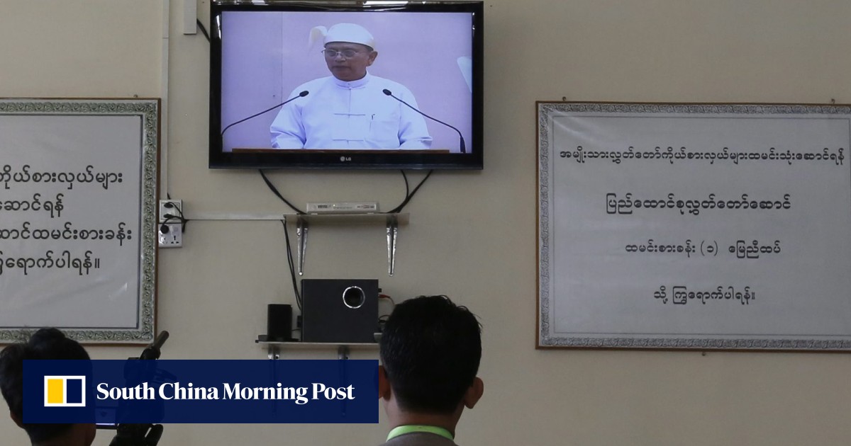 Myanmar president hails 'triumph' of democratic transition in final ...
