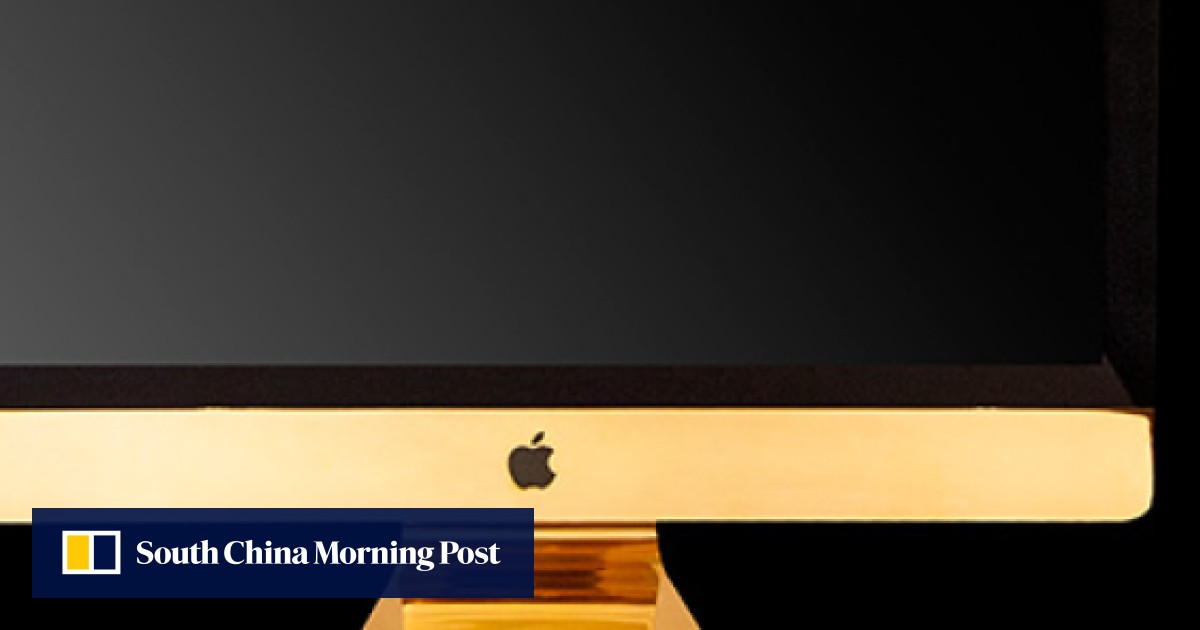 What do you get with a 24k gold-plated iMac? Plenty of ones and zeroes ...