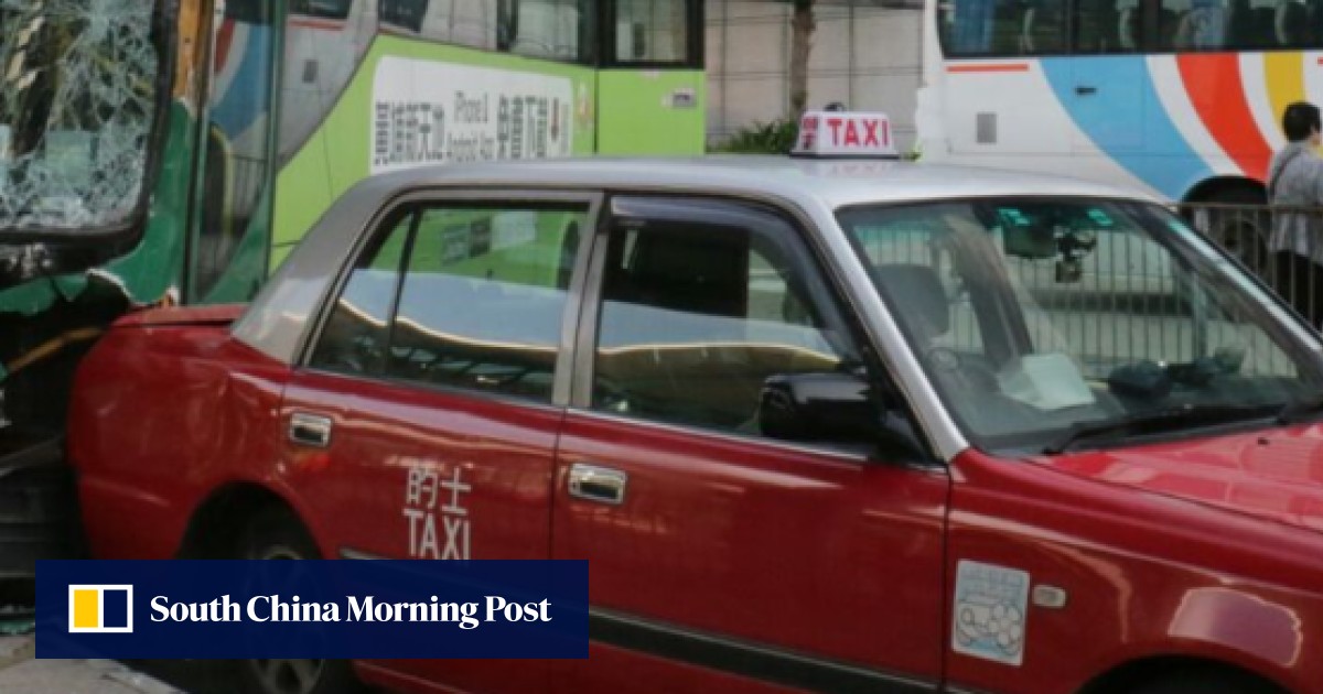 Out-of-control bus causes six-car crash in Hung Hom | South China ...