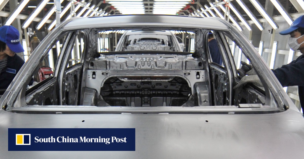 Geely to start mass production of vehicles using new hybrid powertrain ...