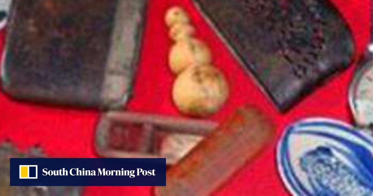 Secrets from the grave: Chinese family relics discovered under burial ...