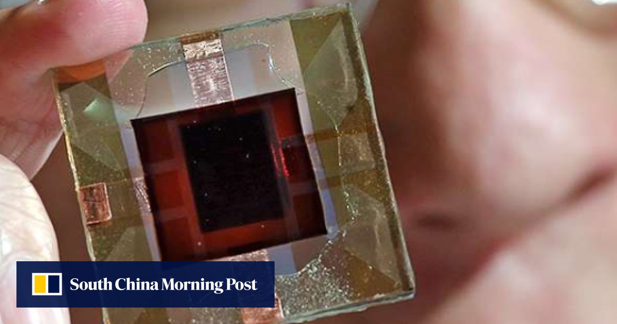 Solar power breakthrough by Hong Kong Polytechnic University | South ...