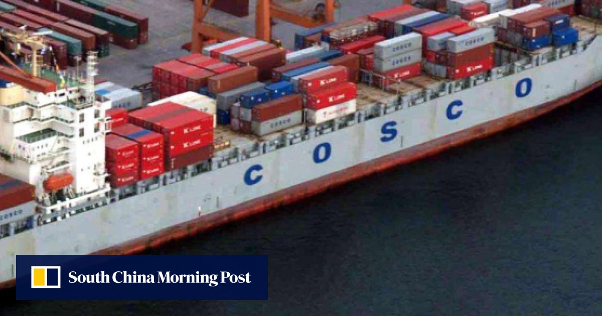 China Cosco Shipping unit forms alliance with three container giants on ...