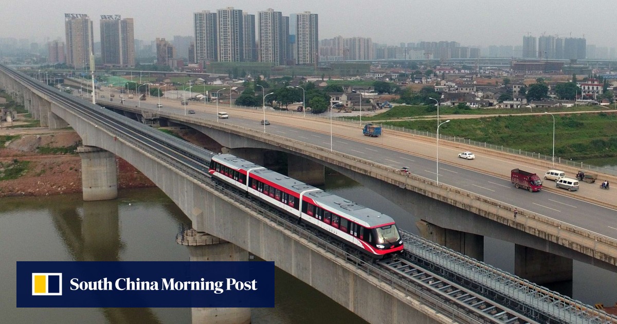 China starts trial run of first home-designed and built maglev rail ...