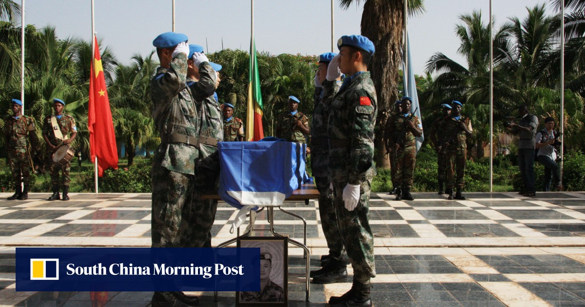 Tributes for Chinese peacekeeper Shen Liangliang, killed by jihadists ...