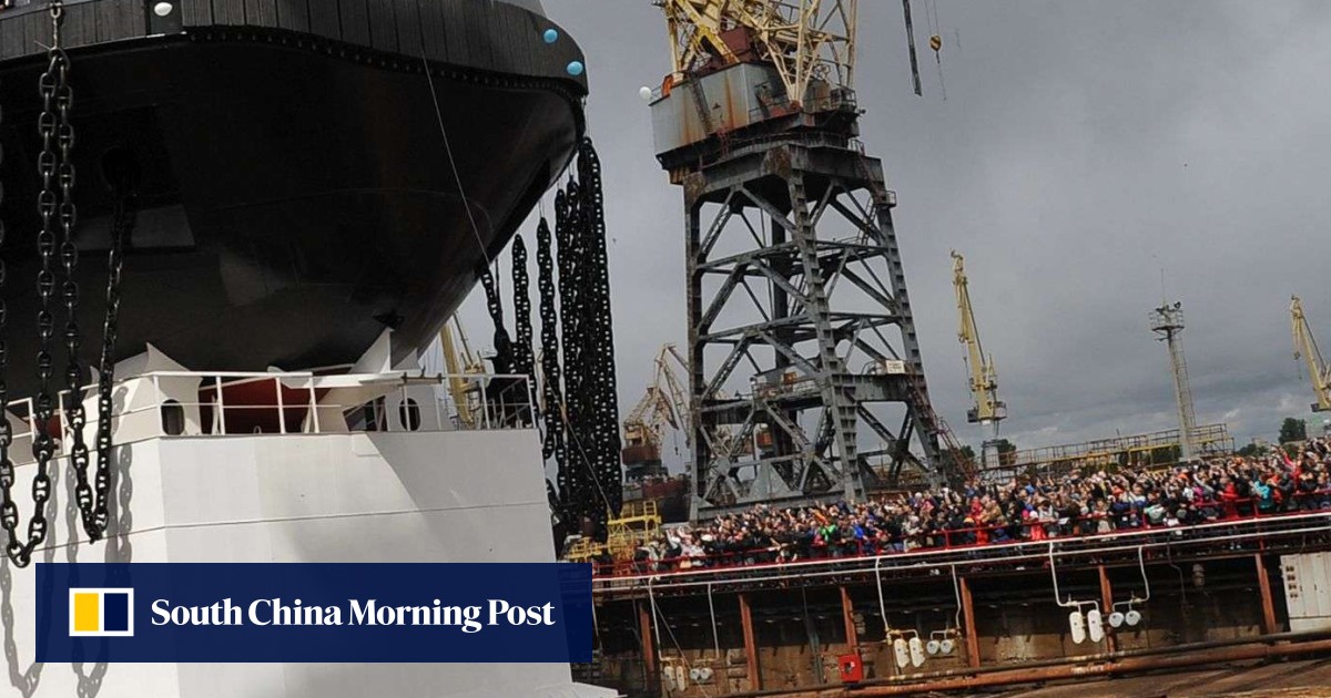 Russia unveils new navy ice-breaker as Moscow turns military gaze on ...